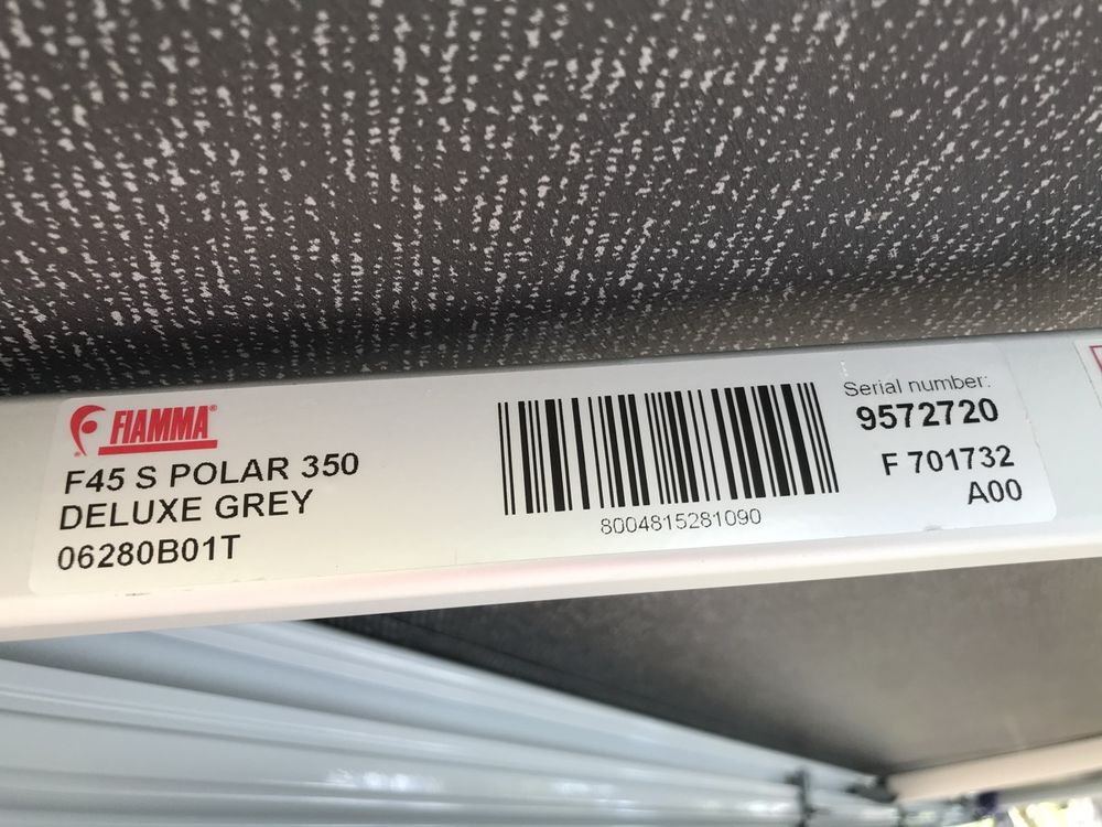 Markise Fiamma F45s / Modell Polar 350 (Gebraucht) in Adlikon für CHF ...