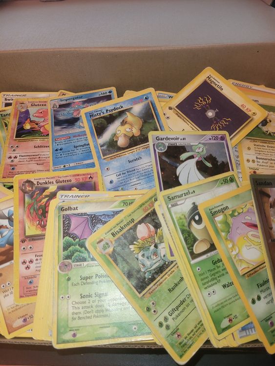 Alte Pokemon Karten Sammlung inkl. first Edition ca. 1500 ST (Gebraucht) in Egerkingen für CHF ...