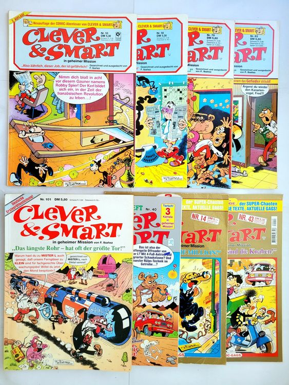 8 Clever & Smart-Comics | Kaufen auf Ricardo