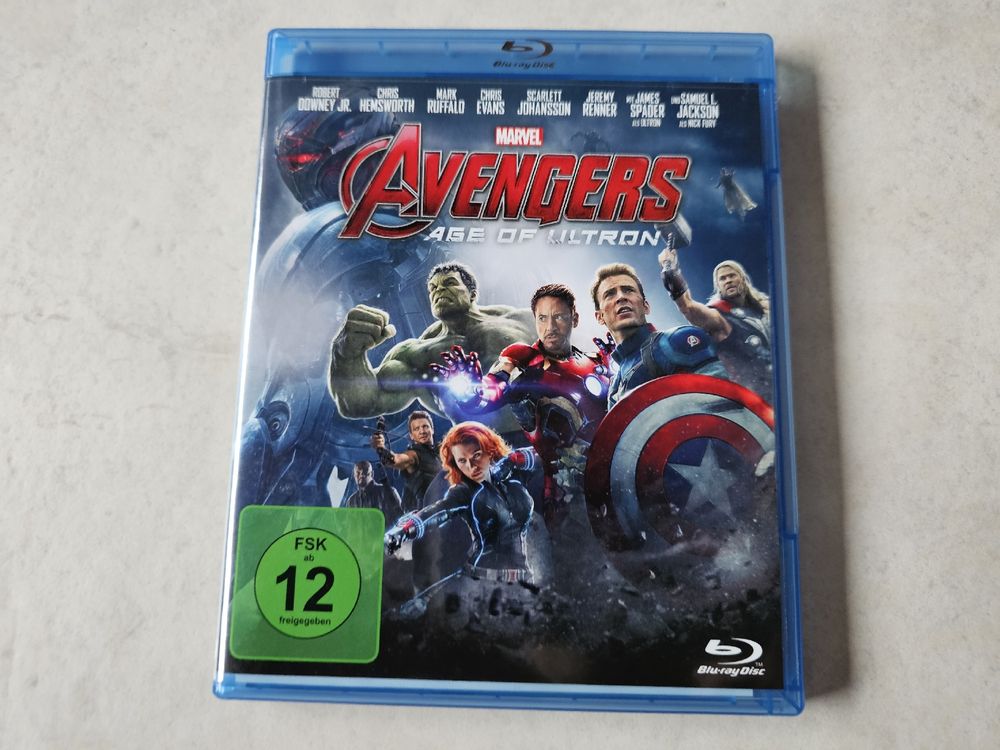 Avengers - Age Of Ultron / Bluray (Gebraucht) in Schneisingen für CHF 4 – mit Lieferung auf ...