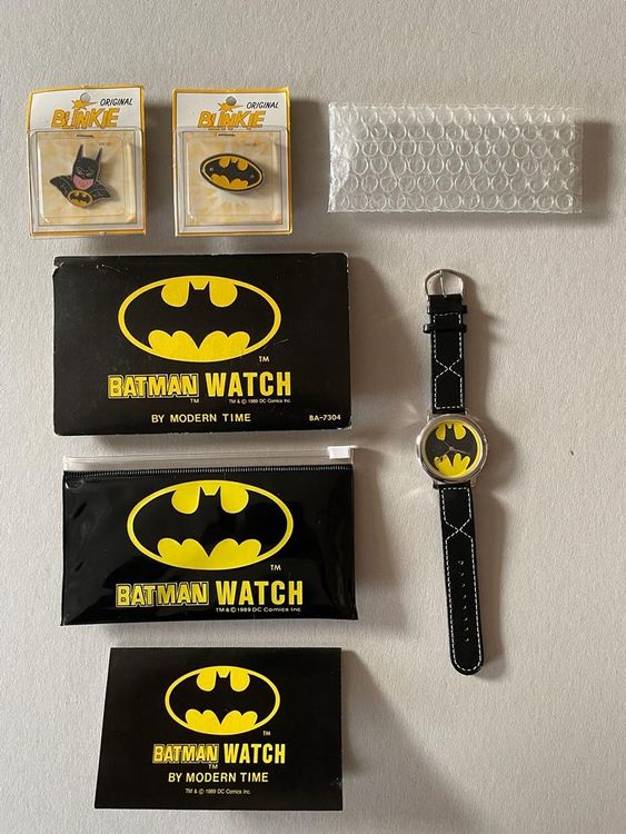 Batman Watch, Original Uhr 1989 (Gebraucht) in Schwerzenbach für CHF 49 ...