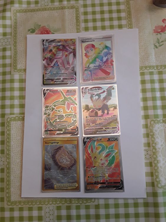 Drachenwandel 6 karten mit Folipurba VMAX (Neu (gemäss Beschreibung)) in Thalheim AG für CHF 180 ...