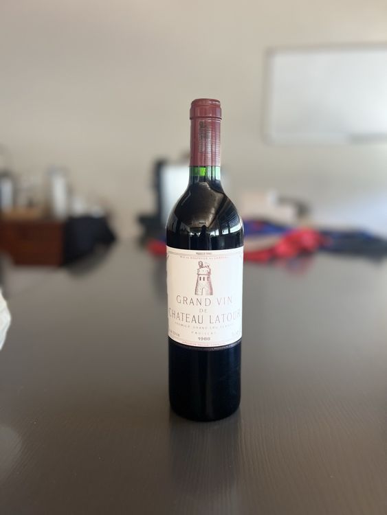 Grand vin de Château Latour 75 cl 1988 (Gebraucht) in Chippis für CHF ...