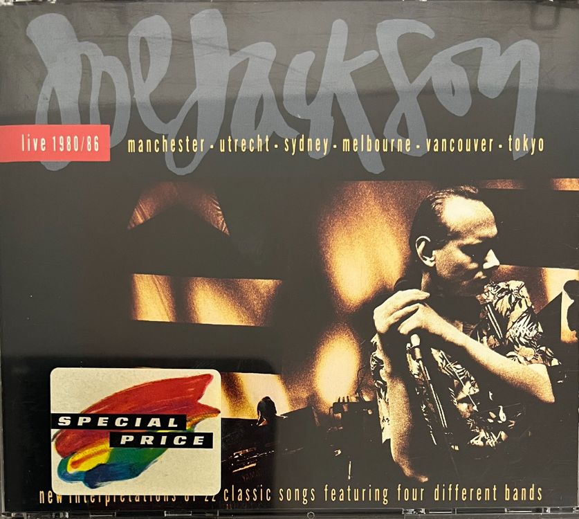 JOE JACKSON / Live 1980 - 1986 (DCD) (Gebraucht) in Bischofszell für ...