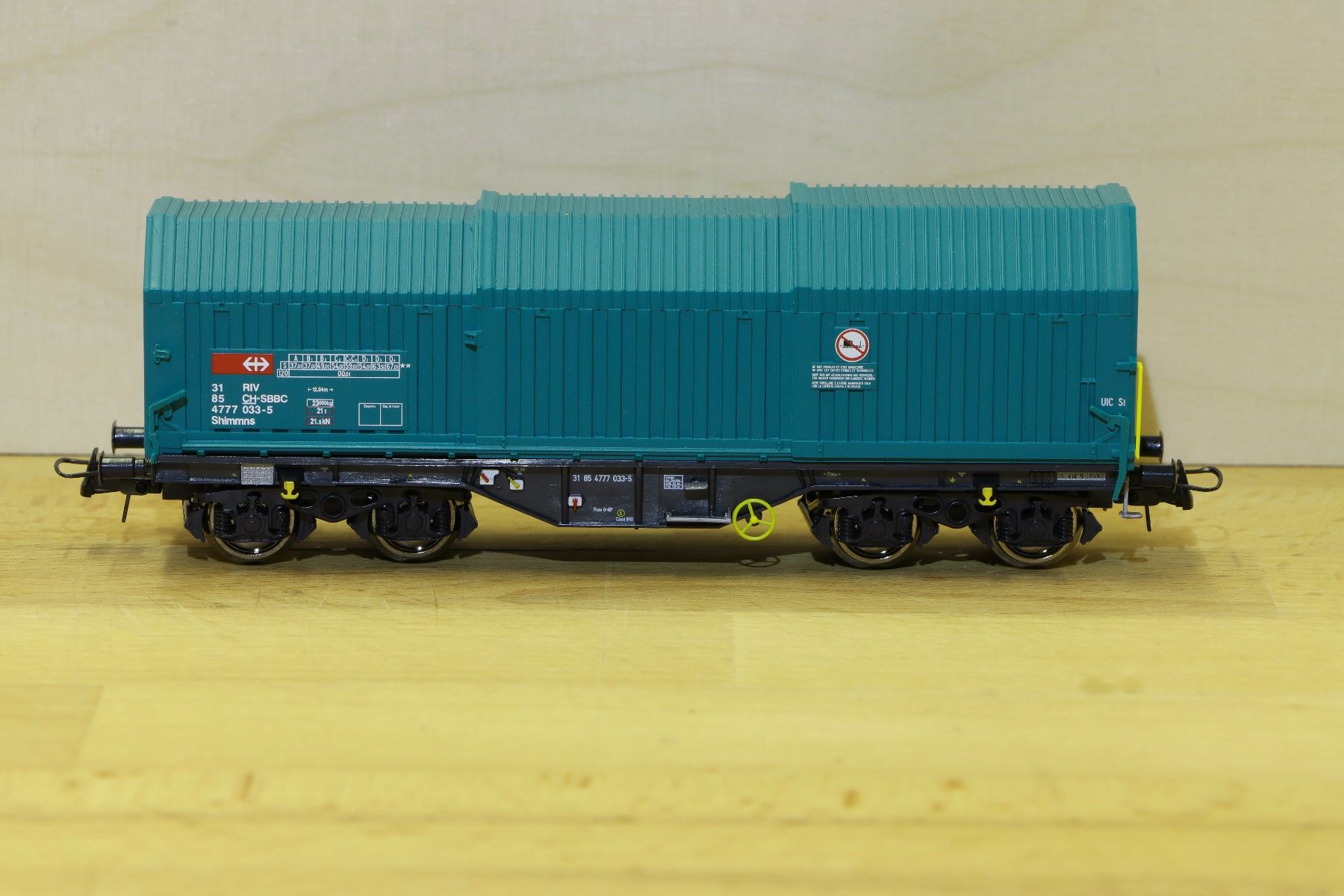 Roco 77048 2-tlg. Set: Teleskophaubenwagen, SBBC (Gebraucht) in ...