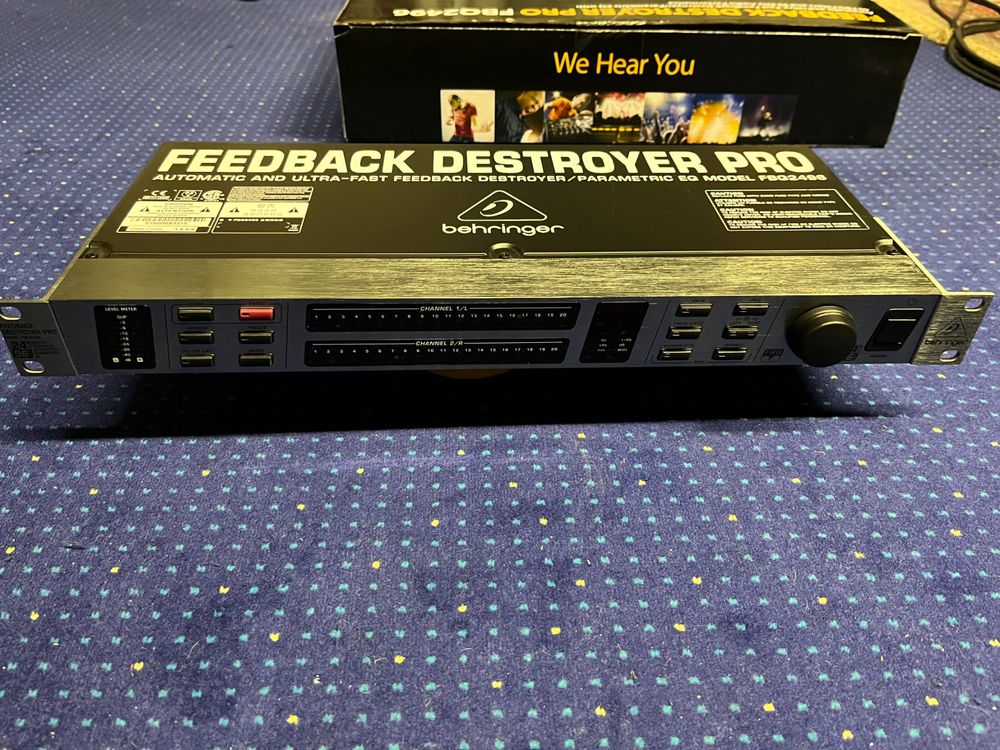 Neu Feedback Destroyer Pro FBQ2496 Feedback Unterdrücker (Neu (gemäss ...
