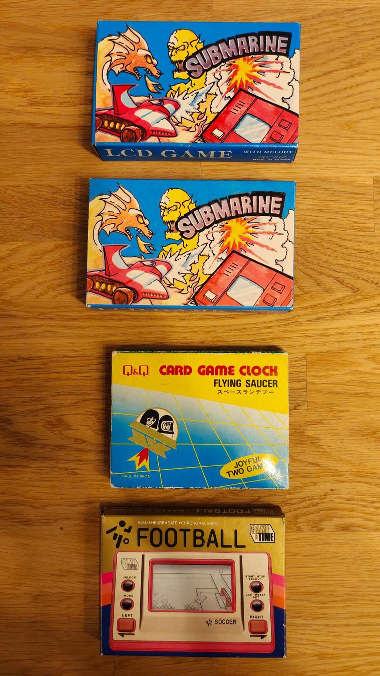Collection 20x Jeux LCD Vintage Style Game and Watch (D'occasion) à ...