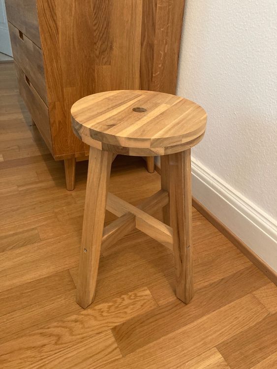 Ikea Hocker Holz SKOGSTA (Gebraucht) in Zürich für CHF 10 – nur ...
