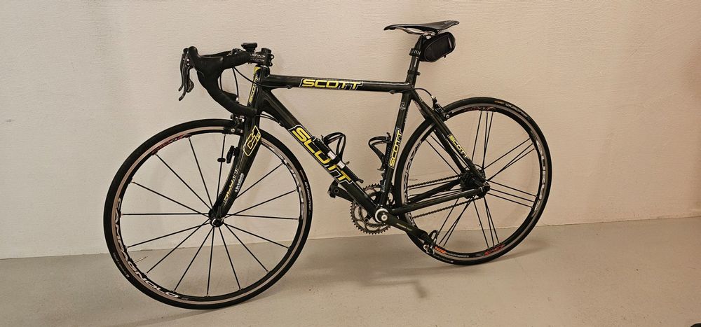 Scott Rennrad Carbon Gr. M/L, Campagnolo Record, Top! | Kaufen auf Ricardo