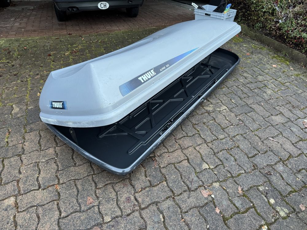 THULE Dachbox Alpine 900, Breite 90cm, Höhe 45cm,Länge 240cm (Gebraucht ...