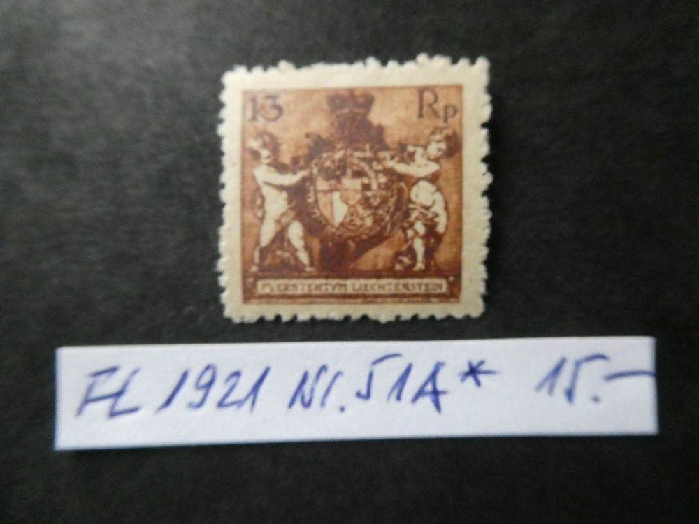 FL 1921 Nr. 51A ungestempelt (Gebraucht) in Lausen für CHF 6 – mit Lieferung auf Ricardo kaufen