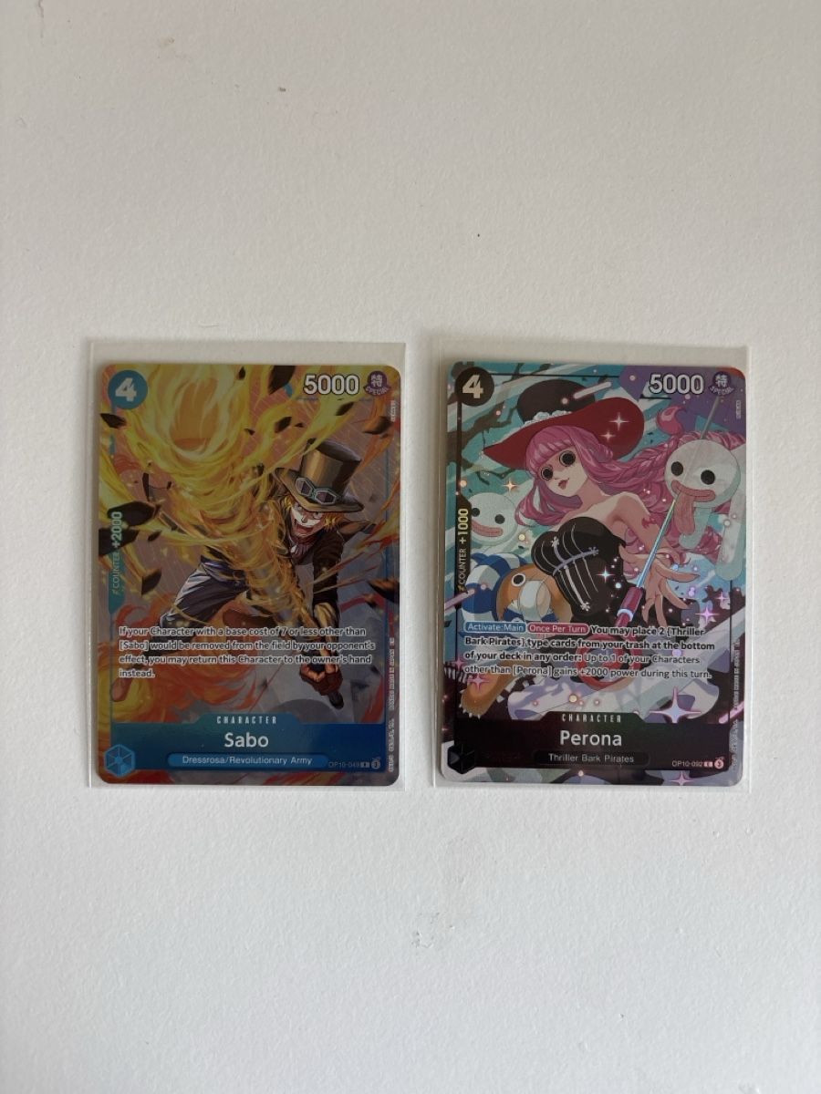 One Piece : Sabo & Perona! 🔥 Near Mint Condition (Neu und ...