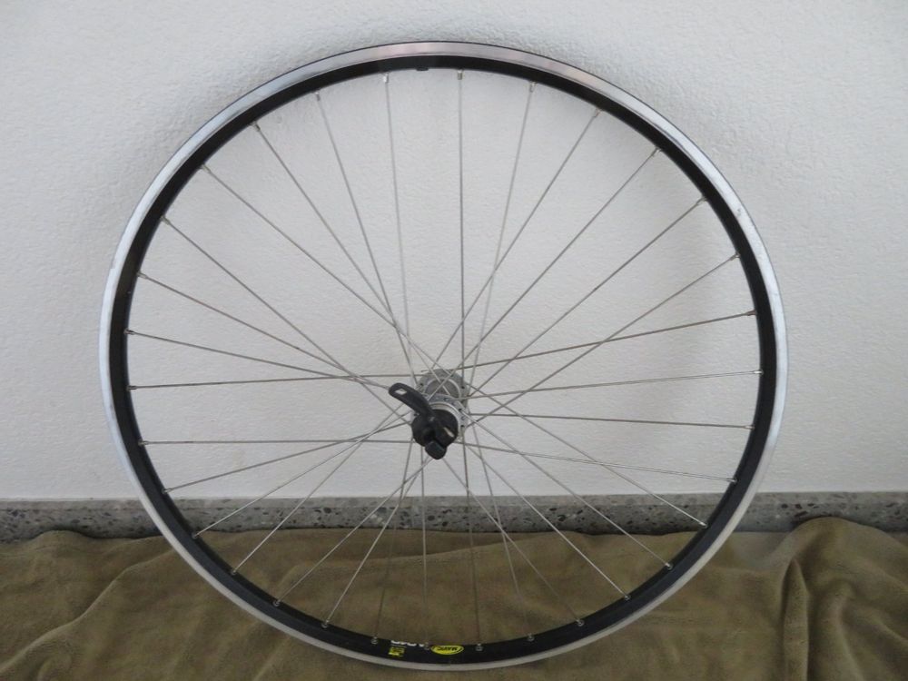 SHIMANO LX Disc/MAVIC A319 Qualitäts-Vorderrad 28" PORTOFREI (Neu ...