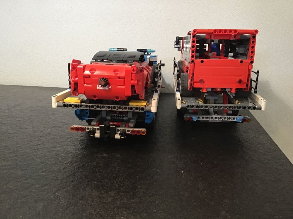 Lego 42098 Autotransporter B-Modell mit Anleitung (Gebraucht) in für ...