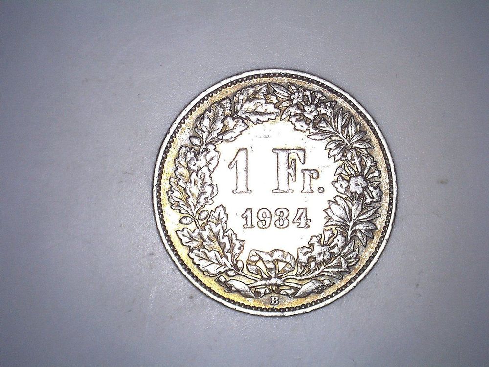 1 franc 1934 (Neu (gemäss Beschreibung)) in La Tour-de-Trème für CHF 5.1 – mit Lieferung auf ...