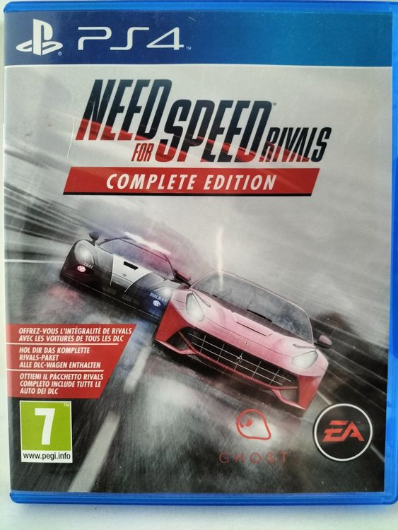 NFS Need for Speed Rivals - Complete Edition (PS4) (Gebraucht) in ...