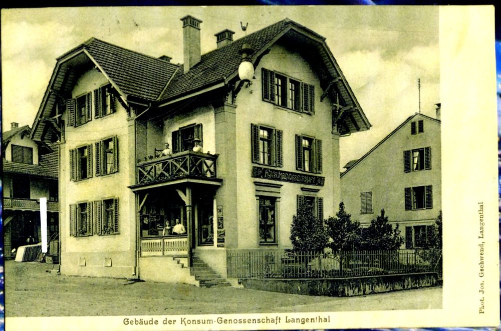 Postkarte von Langenthal | Kaufen auf Ricardo