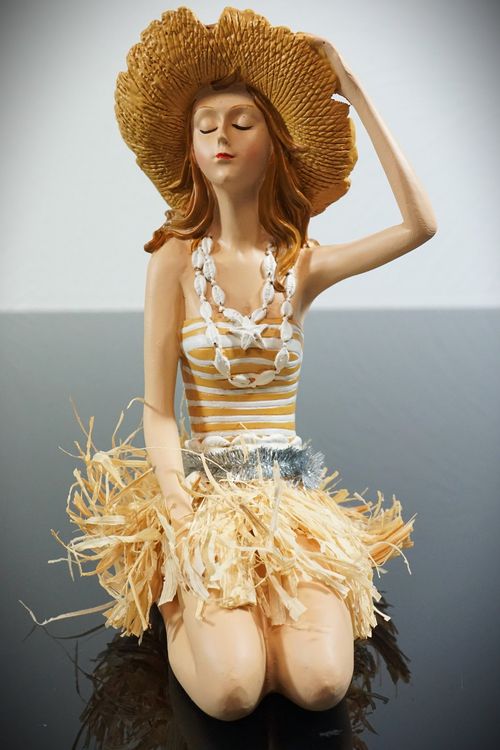 Art Deco PIN UP GIRL Bade Model PARISER MODE FIGUR SKULPTUR | Kaufen ...