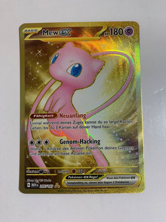 Pokemon Karte Mew Gold | Kaufen auf Ricardo