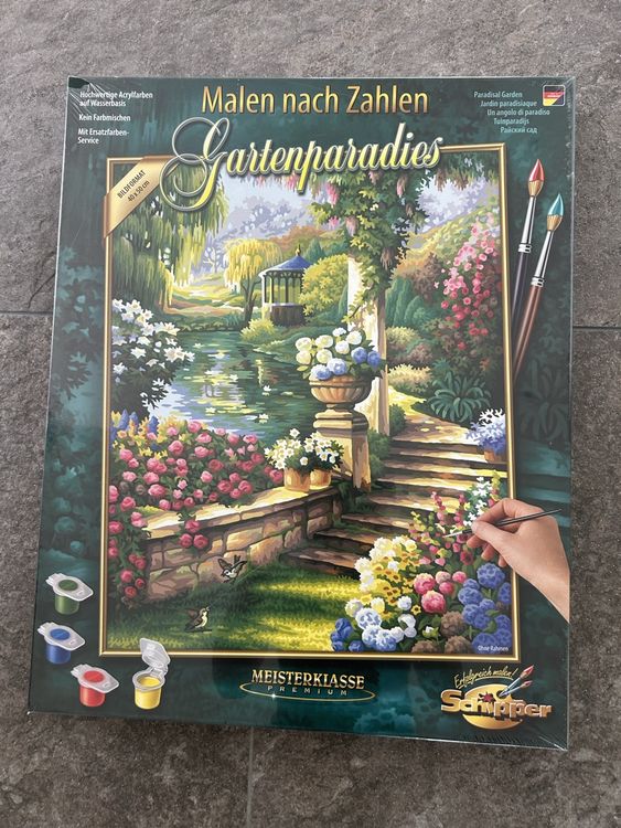 Malen nach Zahlen Gartenparadies | Kaufen auf Ricardo