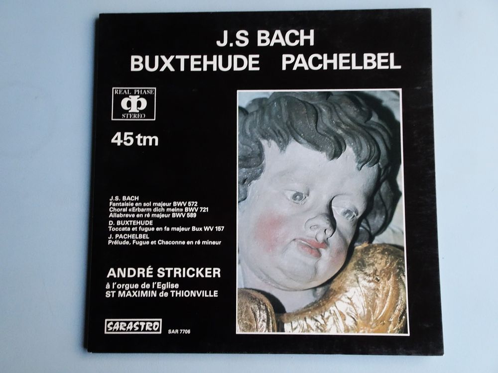 André STRICKER - Bach / Buxtehude - Sarastro 45 rpm (Neu (gemäss ...