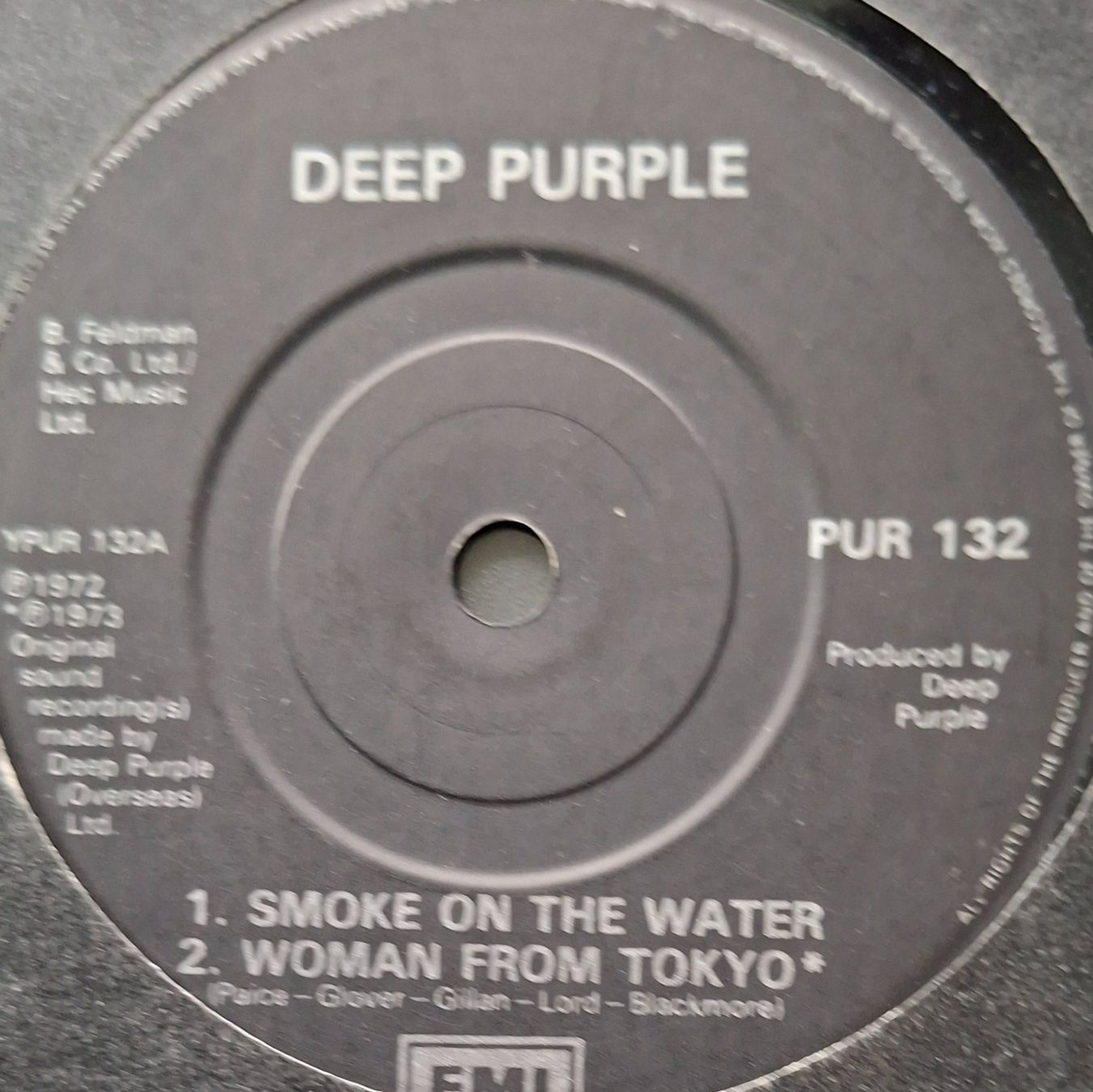 Vinyl EP-Single Deep Purple - Smoke On The Water u.a. (Gebraucht) in ...