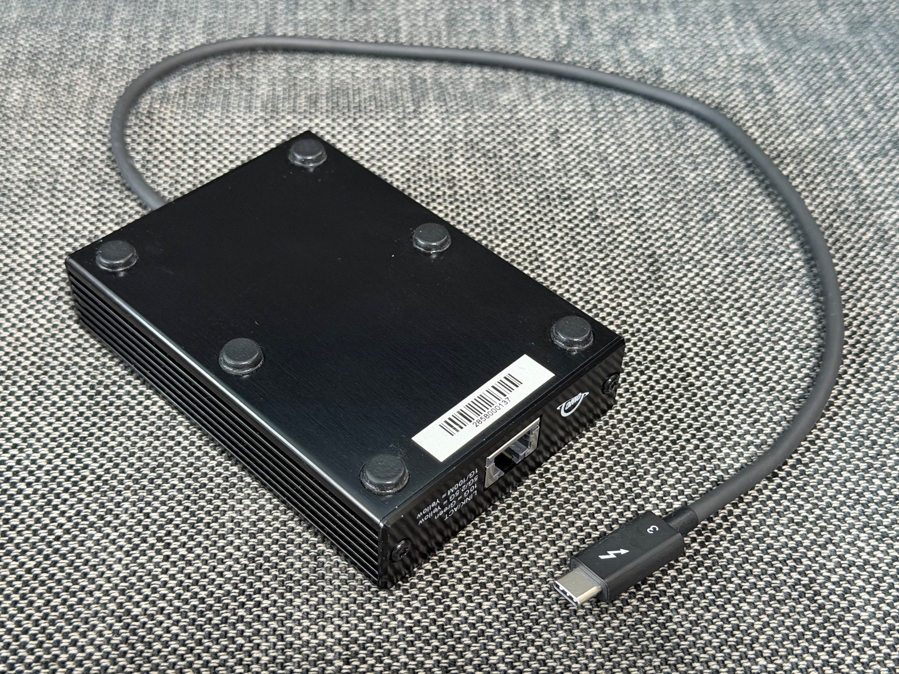 OWC Thunderbolt 3 - 10GbE Netzwerk/Ethernet Adapter (Gebraucht) in ...