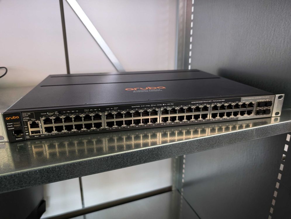 Aruba Switch 2920 J9728A 48x RJ-45 + 4x SFP + 10GbE Module (Gebraucht ...