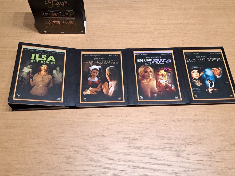 Jess Franco, Gold Collection mit 8 Filmen uncut, vergriffen | Kaufen ...