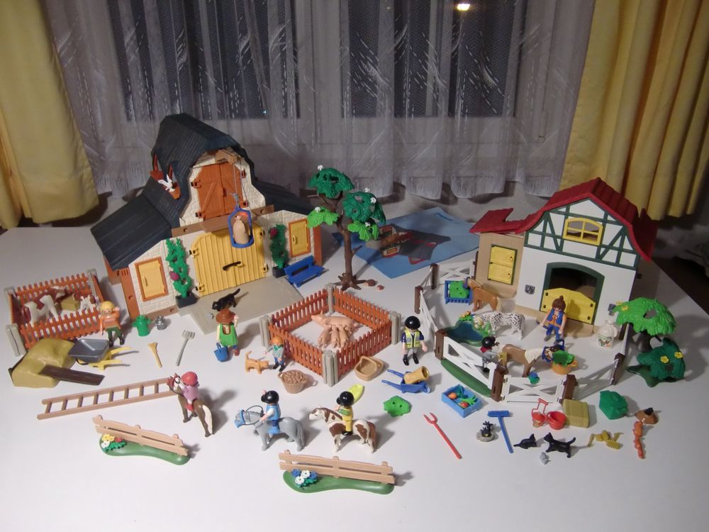 Verwunderlich Playmobil Ponyhof Alt Fotos