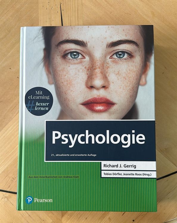 Psychologie 21. Auflage (neuste) von R.J. Gerrig (Neu (gemäss ...