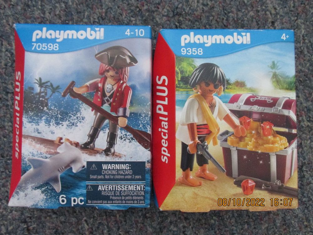 playmobil piraten, verschiedene sets neu gem. bild (Neu und originalverpackt) in Galgenen für ...