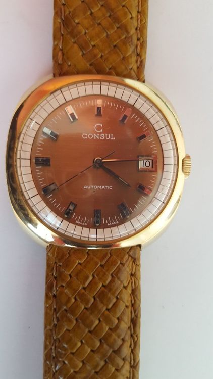 Consul Sammleruhr 70er Swiss Made | Kaufen auf Ricardo