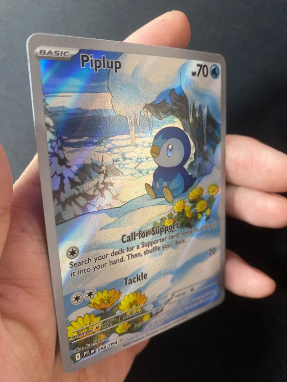 Piplup 98 - Plinfa - Illustr. Rare - Phantasmal Flames - EN (Neu ...