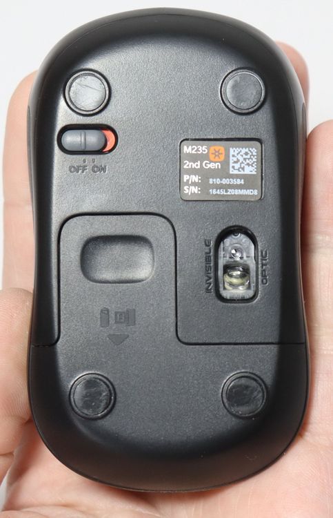 Logitech M235 2nd Gen Wireless USB Maus Rot (Gebraucht) in Frick für ...