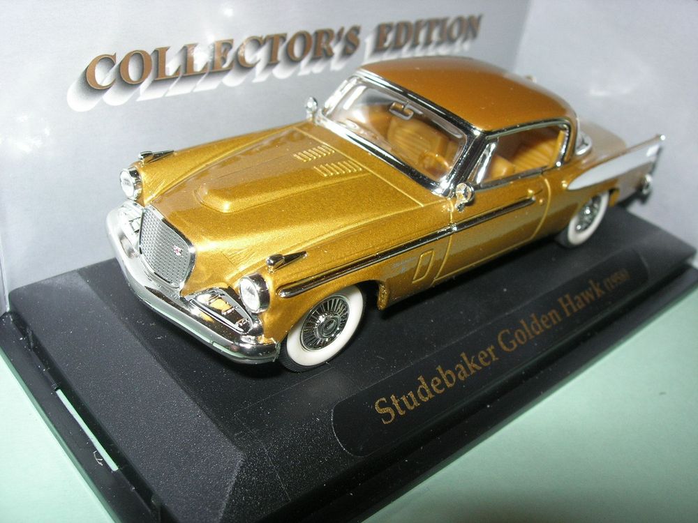 Studebaker Golden Hawk 1958 gold * Yat Ming 1:43 | Kaufen auf Ricardo