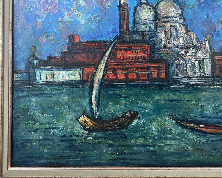 Oscar Barblan (1909-1987) grosses Gemälde - Venedig | Kaufen auf Ricardo