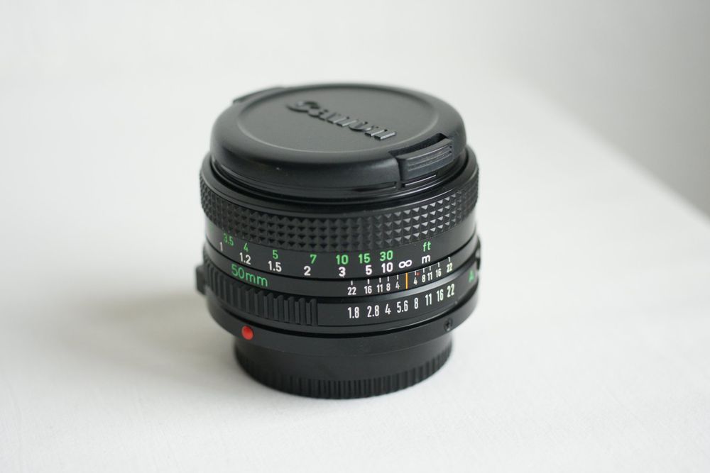 Canon FD 50mm 1:1.8 (Gebraucht) in Oetwil a.d. Limmat für CHF 50 – mit Lieferung auf Ricardo kaufen