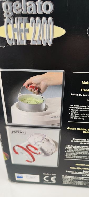 Glacemaschine Nemox Gelato Chef 2200 (Gebraucht) in Dornach für CHF 100 ...