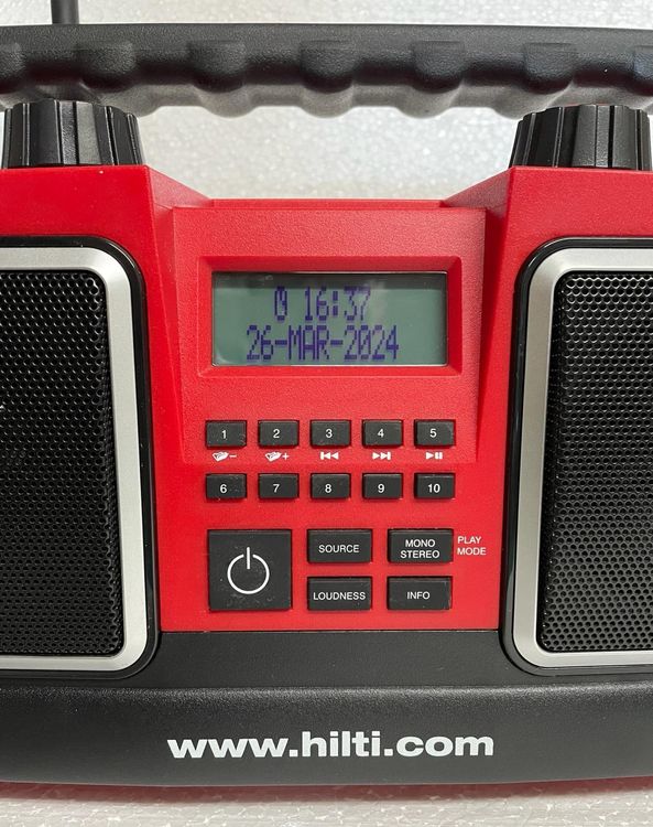 HILTI Baustellenradio (Gebraucht) in Oberrieden für CHF 50 – mit ...