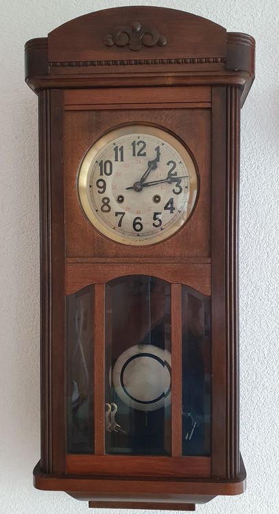 Antike Wanduhr, Regulator, Gustav Becker Symphony Gong (Gebraucht) in Richterswil für CHF 70 ...
