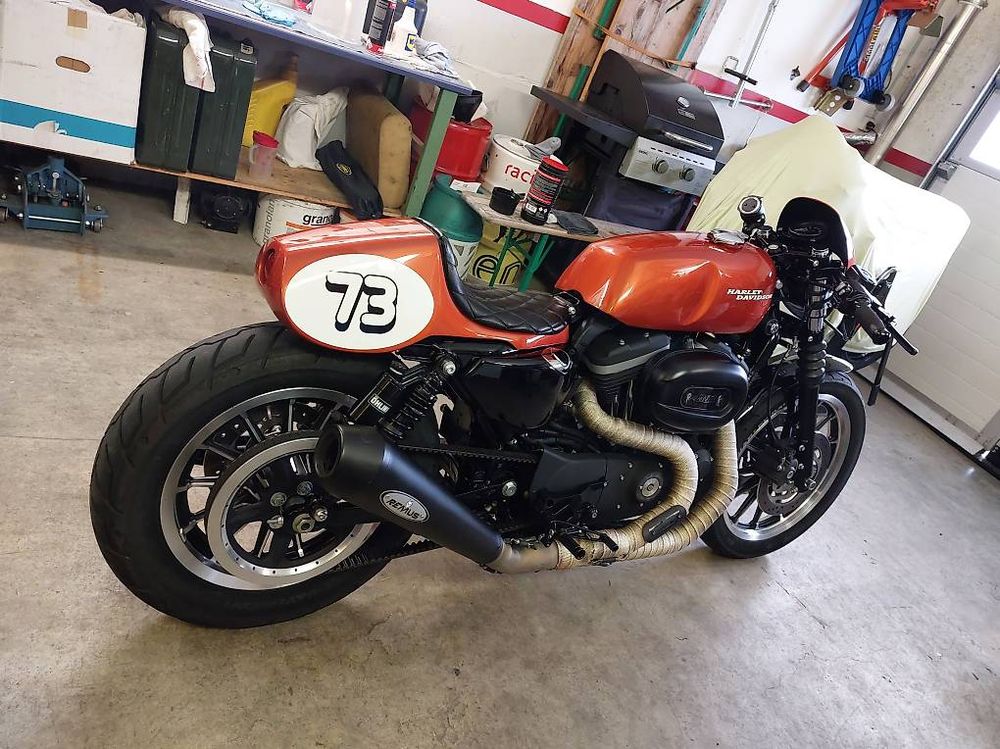 Harley Sportster XL883R Cafe Racer (Gebraucht) in Höchstetten für CHF 9900 – nur Abholung auf ...