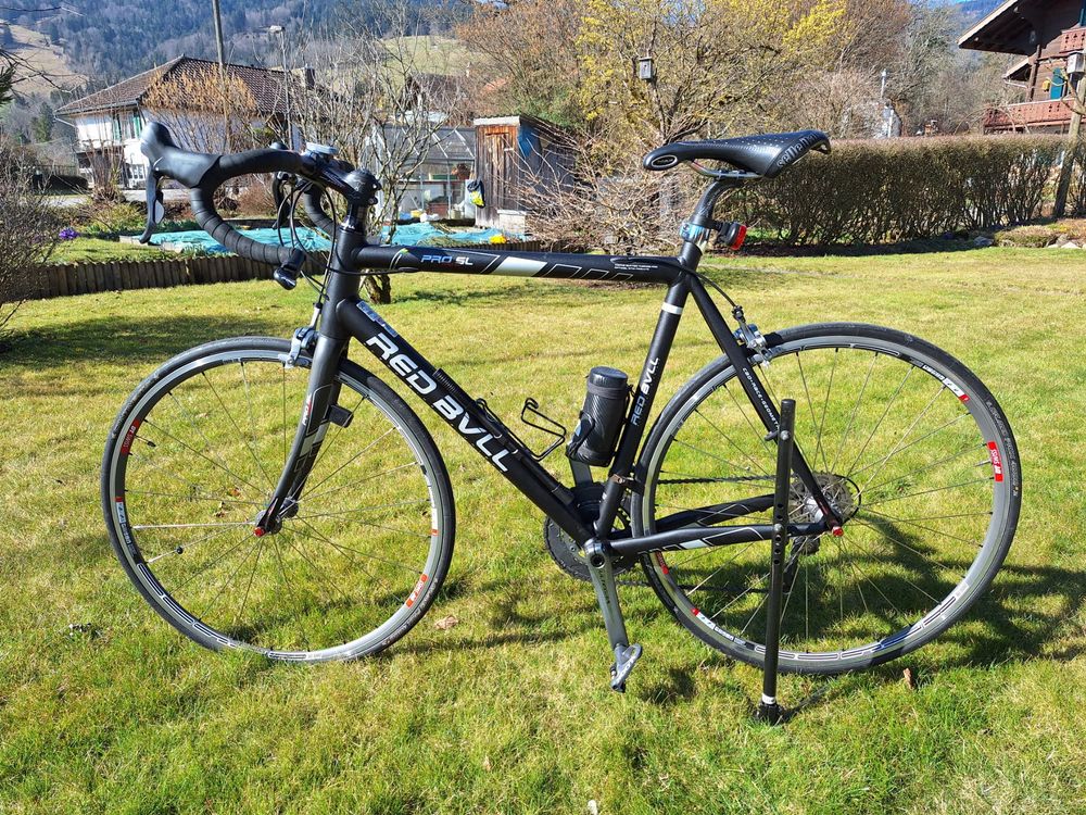 Rennvelo - RED BULL PRO-SL 3000 Compact ALU anodized black, (Gebraucht ...