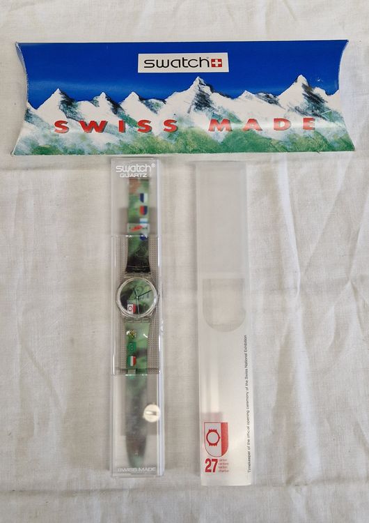 SWATCH SPECIAL 27 KANTON EXPO 02 (Gebraucht) in Bilten für CHF 25 – mit ...
