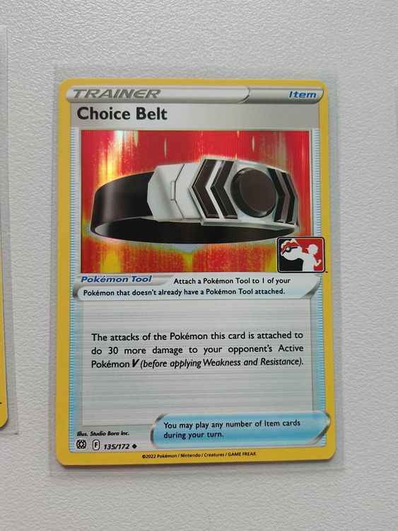 Choice Belt HOLO - Pokemon TCG Prize Pack Stamp | Kaufen auf Ricardo