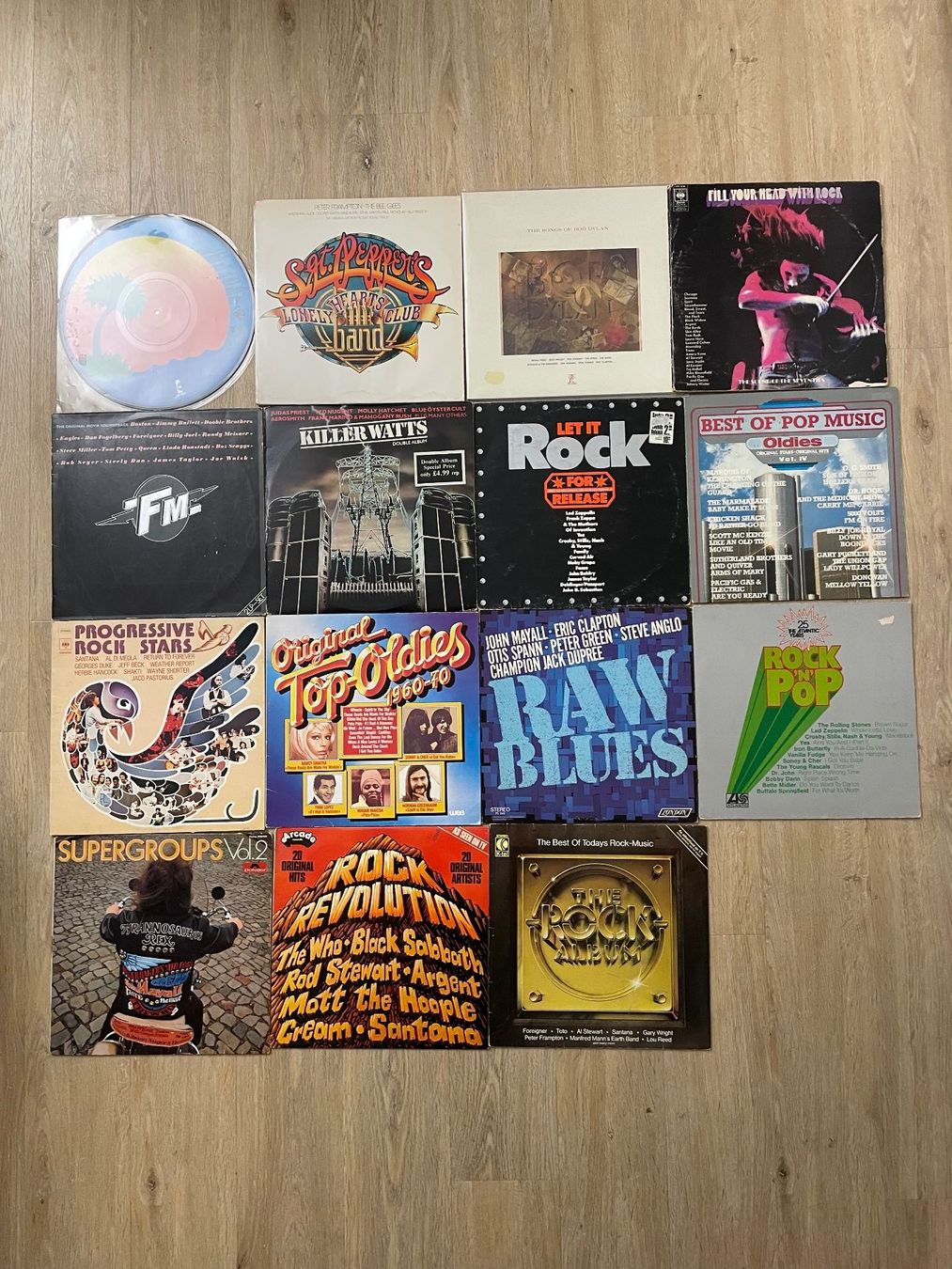 15 TOP-Various Compilation Vinyl LP, Rock, Hard Rock, Oldie (Gebraucht ...