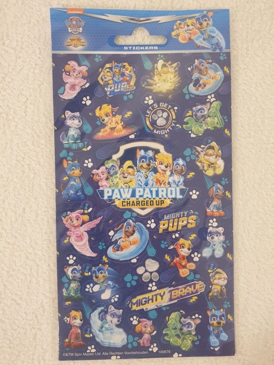 Sticker Paw Patrol Mighty Pups | Kaufen auf Ricardo