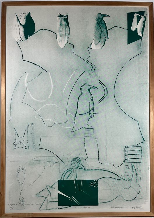 Rolf Winnewisser - Hugo Suter :Grosse Lithographie, Handsig. (Gebraucht ...