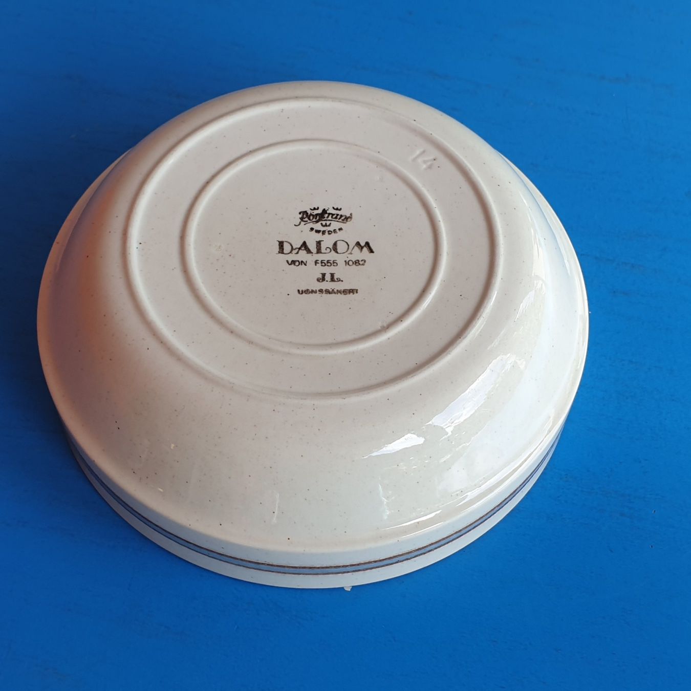 RÖRSTRAND DALOM SCHALE SCHÜSSEL JACKIE LYND SIGN (Gebraucht) in ...