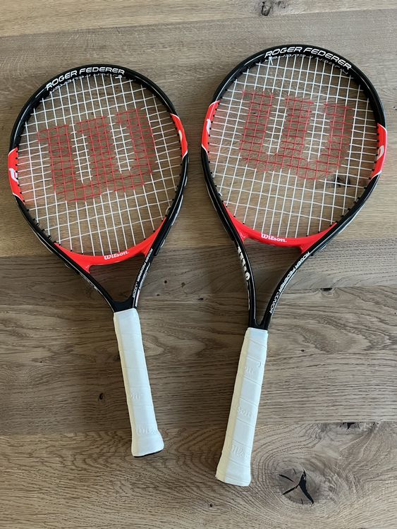 2x ROGER FEDERER 23 + 25 TENNIS RACKET | Kaufen auf Ricardo